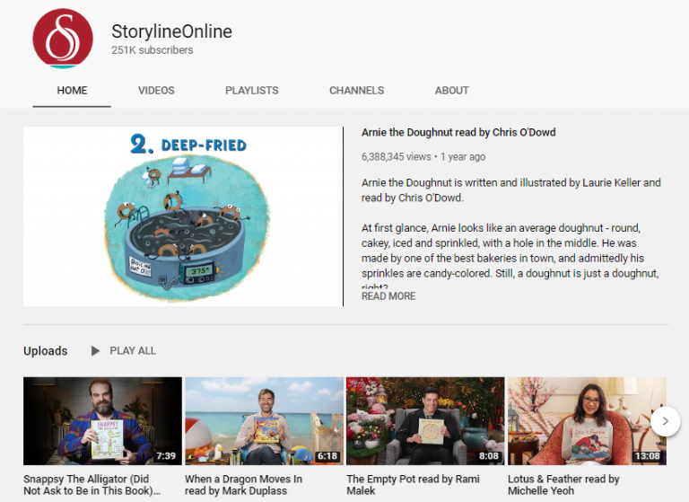 Storyline Online – Children's Council of Skagit County